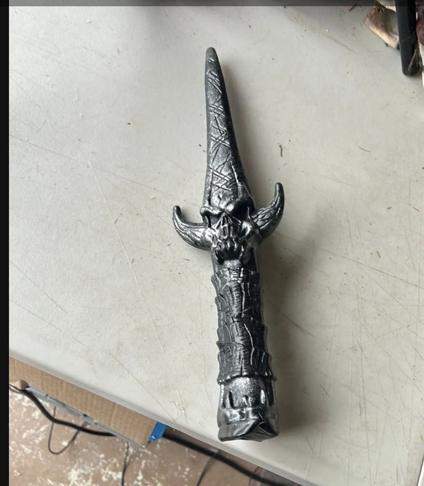 Horror Skull Face Plastic Dagger Prop Weapon Halloween Costume Item | eBay