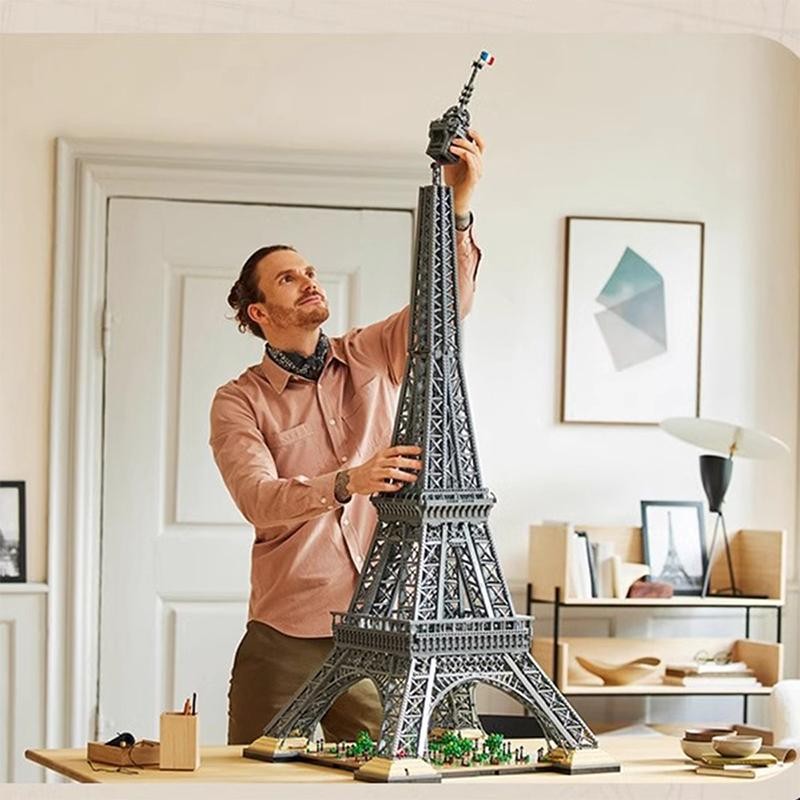 1.5m Eiffel Tower 10307 10001PCs Paris Architecture Model Building ...