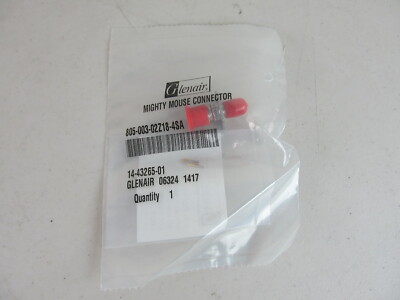 Glenair 805-003-02Z18-4SA Mighty Mouse Connector w/ Pins New in Bag | eBay