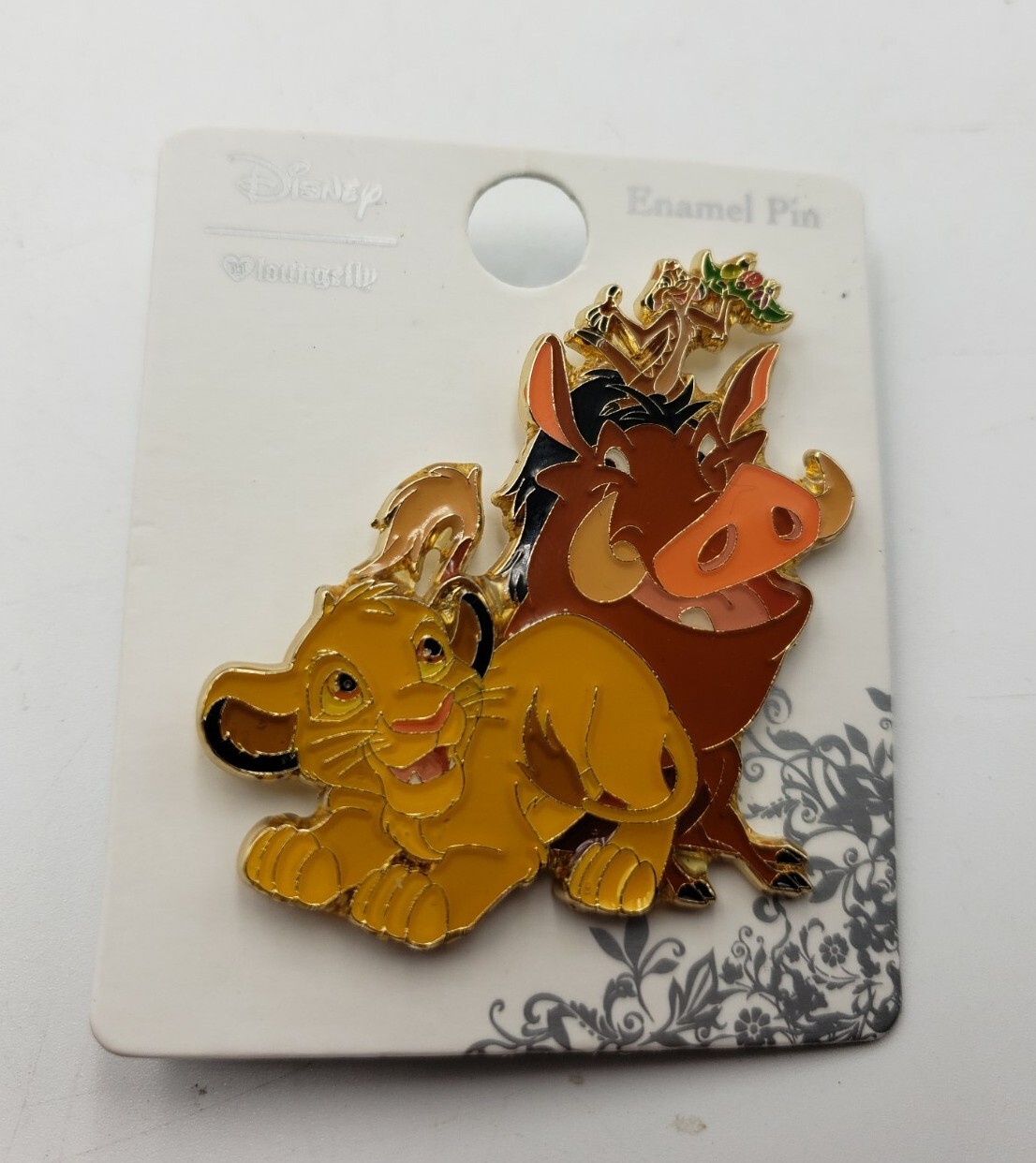 Loungefly Simba Cub Pumbaa Timon Lion King Disney Pin Bug Feast Enamel ...