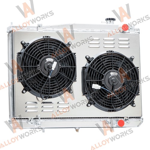 3 Row Radiator Shroud Fan For 1998-2004 Nissan Frontier / 2000-2004 ...