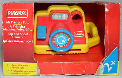 PLAYSKOOL VTG 1994 POP AND SHOOT CAMERA MIP WITH BOX BABY EDUCATIONAL ...