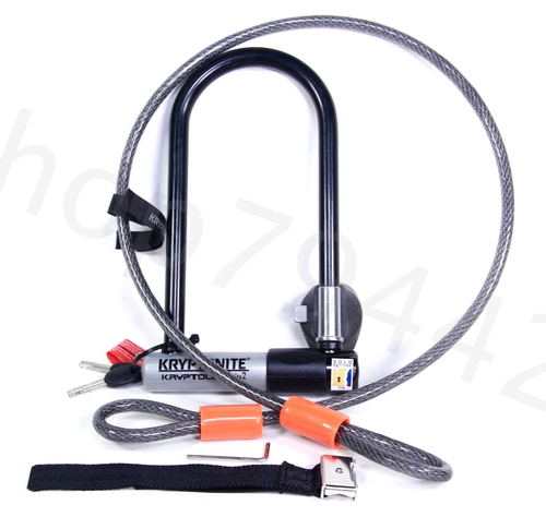 KRYPTONITE Kryptolok Series 2 Bicycle U Lock Keys Complete & 4' Cable ...