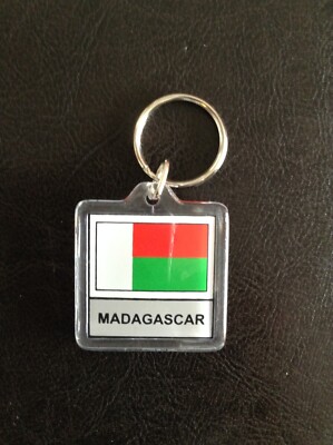 MADAGASCAR FLAG COUNTRY KEY-CHAIN,LANYARD,STICKER,COFFEE,T-SHIRT | eBay