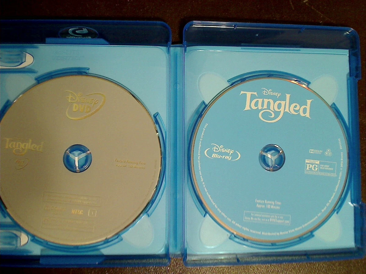 Tangled Dvd Disc