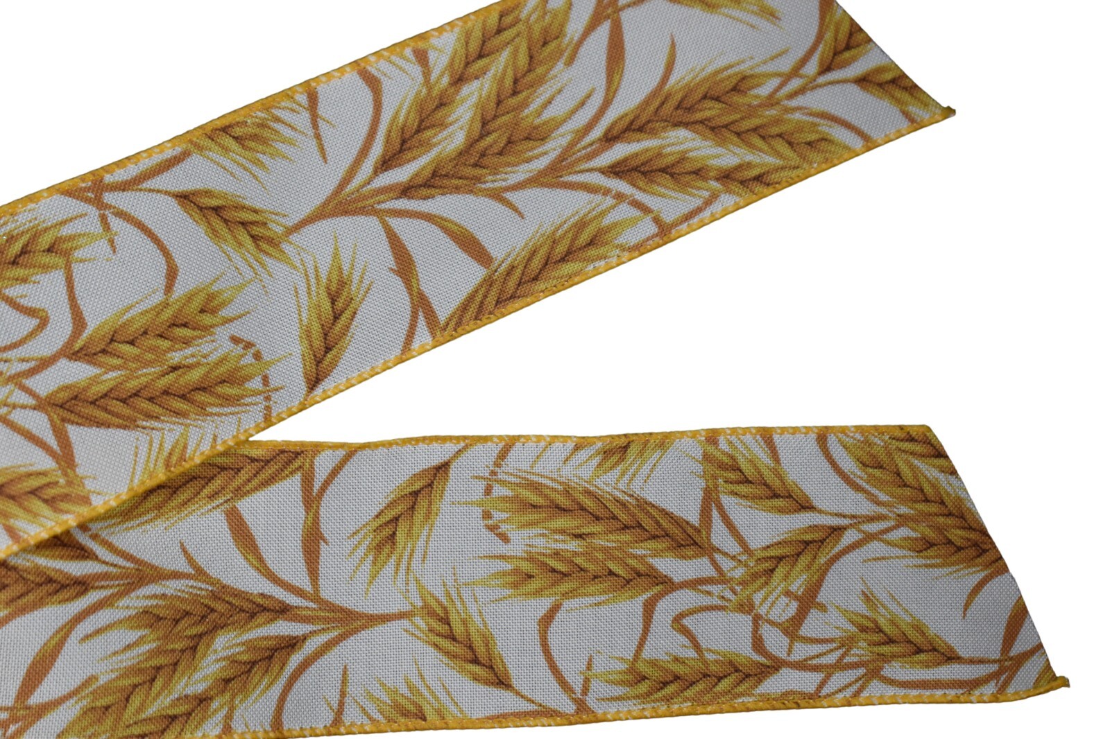 Fall Wheat Wired Wreath Bow - Handmade 10" across - Autumn Brown ...