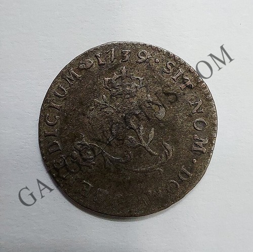 France Double Sun Louis XV Mint Montpellier Brand Antonio De Larroque ...