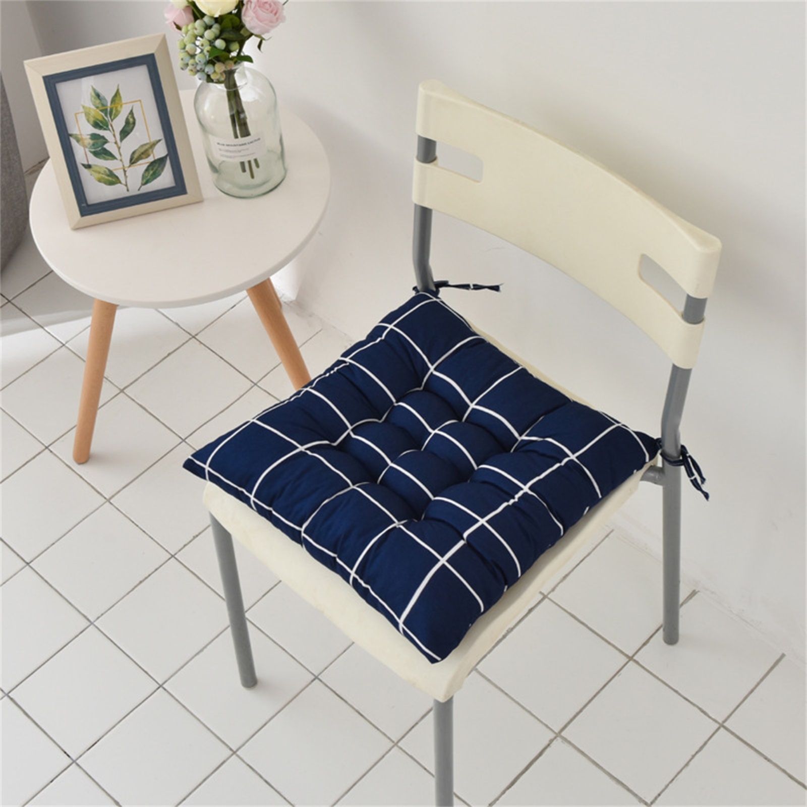 Chair Seat Pad Non-skid Universal Chair Pads Square Chair Cushion ...