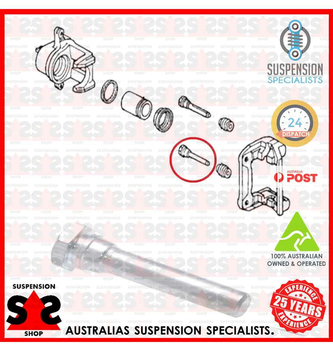 Rear Axle Lower Guide Bolt, Brake Caliper Suit HONDA Legend 3.2 i 24V ...