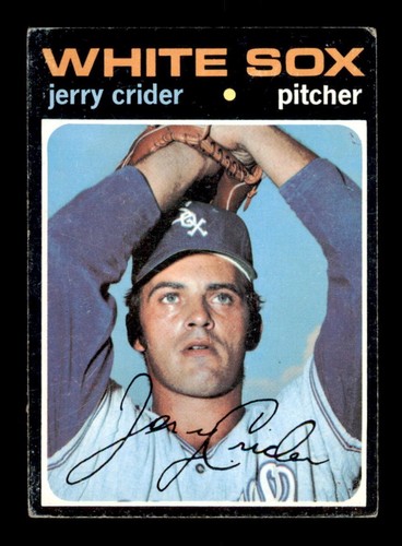 1971 Topps Baseball #113 Jerry Crider GD *d4 | eBay