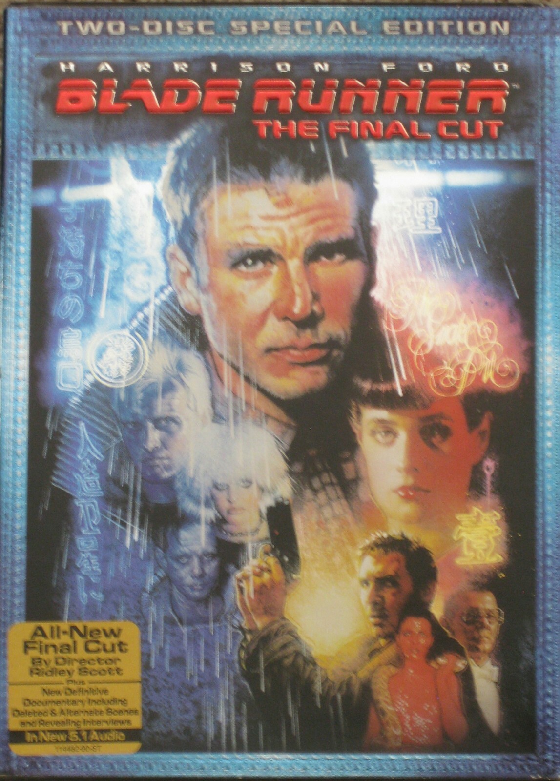 BLADE RUNNER THE FINAL CUT (DVD, 2007, 2-Disc Set, Special Edition) NEW ...