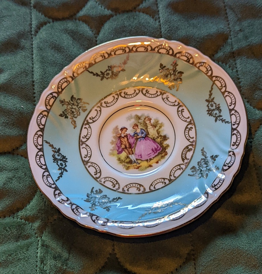 2 Beautiful Thomas R Germany Fine Porcelain Bavaria Saucers. | eBay