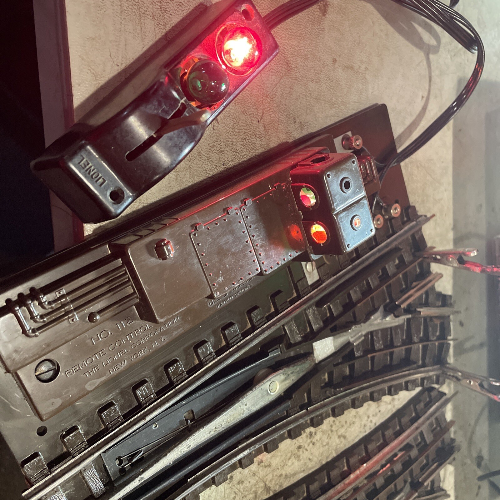 Lionel 112 Super O Right And Let Hand Turnout Switch With Box And ...