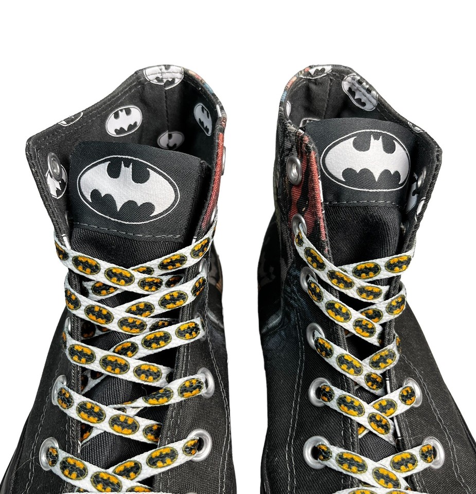 Converse All Star DC Comics Batman High Tops Unisex Size 5 Mens 7 ...