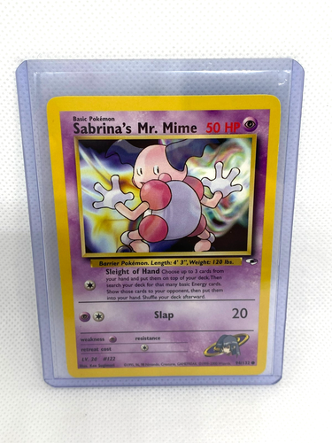 Sabrina's Mr. Mime Gym Challenge 94/132 Pokemon Trading Card | eBay