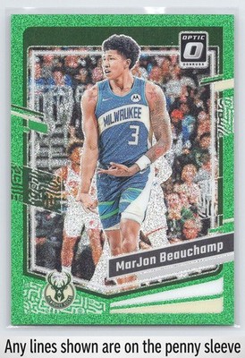 2023-24 Donruss Optic #119 MarJon Beauchamp Green Glitter #/77 | eBay
