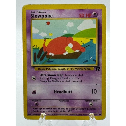 Slowpoke 67/82 Team Rocket Pokémon TCG | eBay