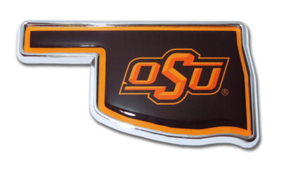 Oklahoma State Cowboys OSU Metal Auto Emblem | eBay