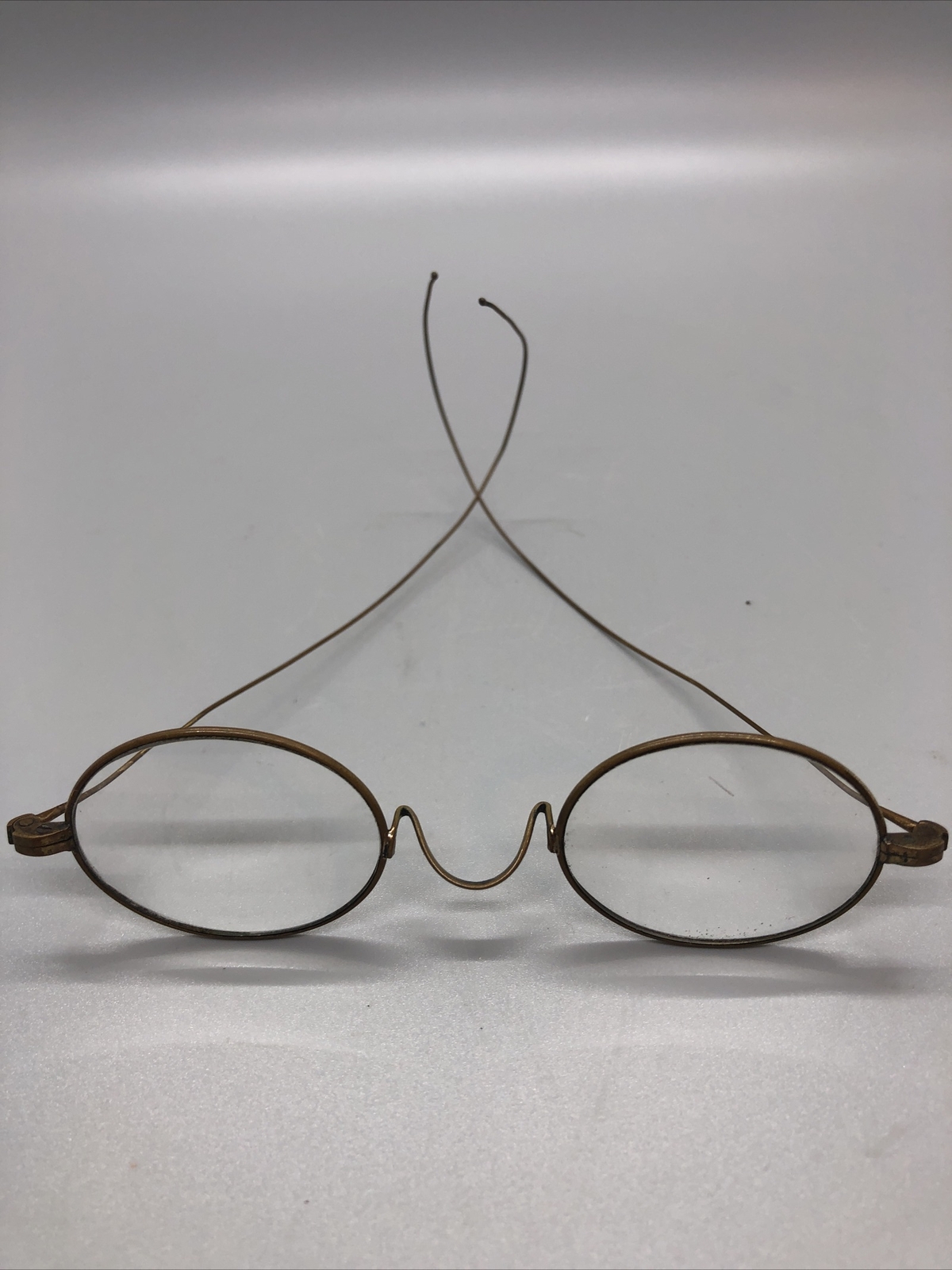 ANTIQUE VINTAGE WIRE RIM SPECTACLES GLASSES - Gem
