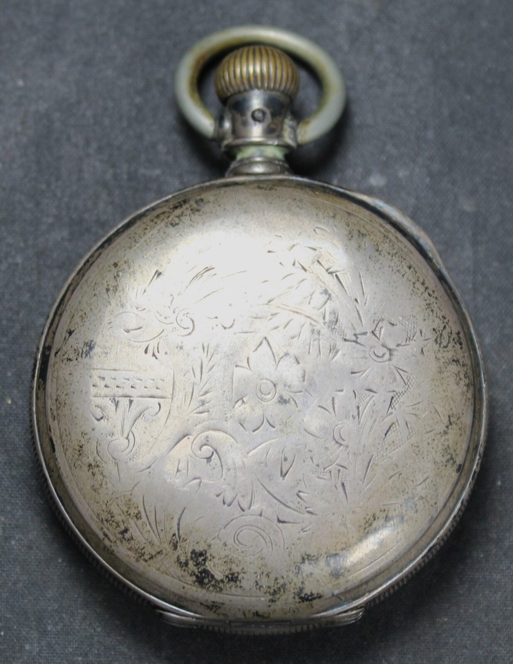 1891 Waltham PS Bartlett 18s 15j Pocket Watch w/ Coin Silver Hunter ...