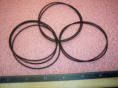 QTY (100) AS568B-038 BUNA-N NITRIL O-RING (2-5/8"-INSIDE DIAMETER 2.614 ...