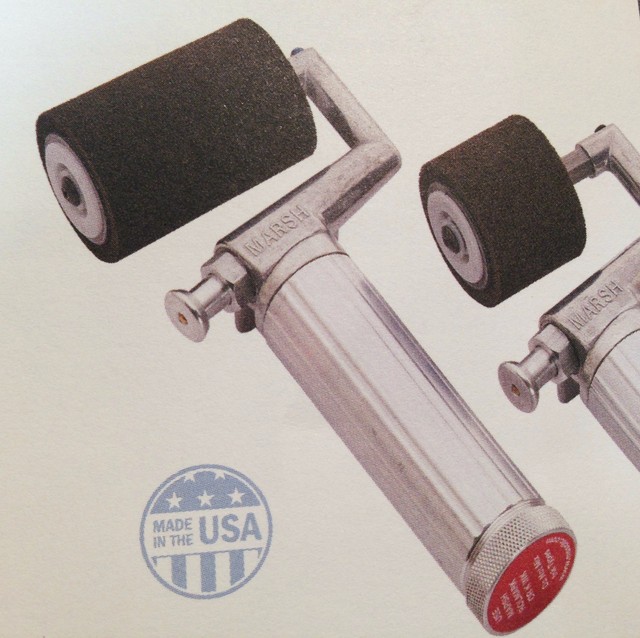 Marsh Rolmark Full Fountain Roller Kit Without Ink 3" Length for sale ...