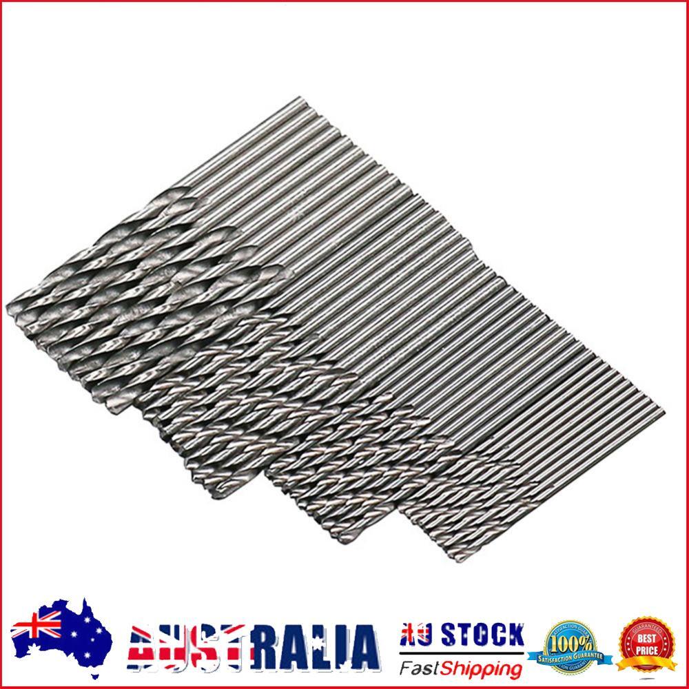40pcs Mini Drill HSS Bit 0.5mm 2.0mm Straight Shank Twist Drill Bits ...