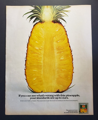 1970 Del Monte Pineapple The More You Know About Pineapple Print Ad | eBay