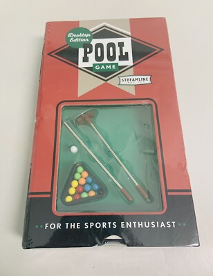 Streamline Desktop Edition Pool Table Game Toy Mini Billiards Set | eBay