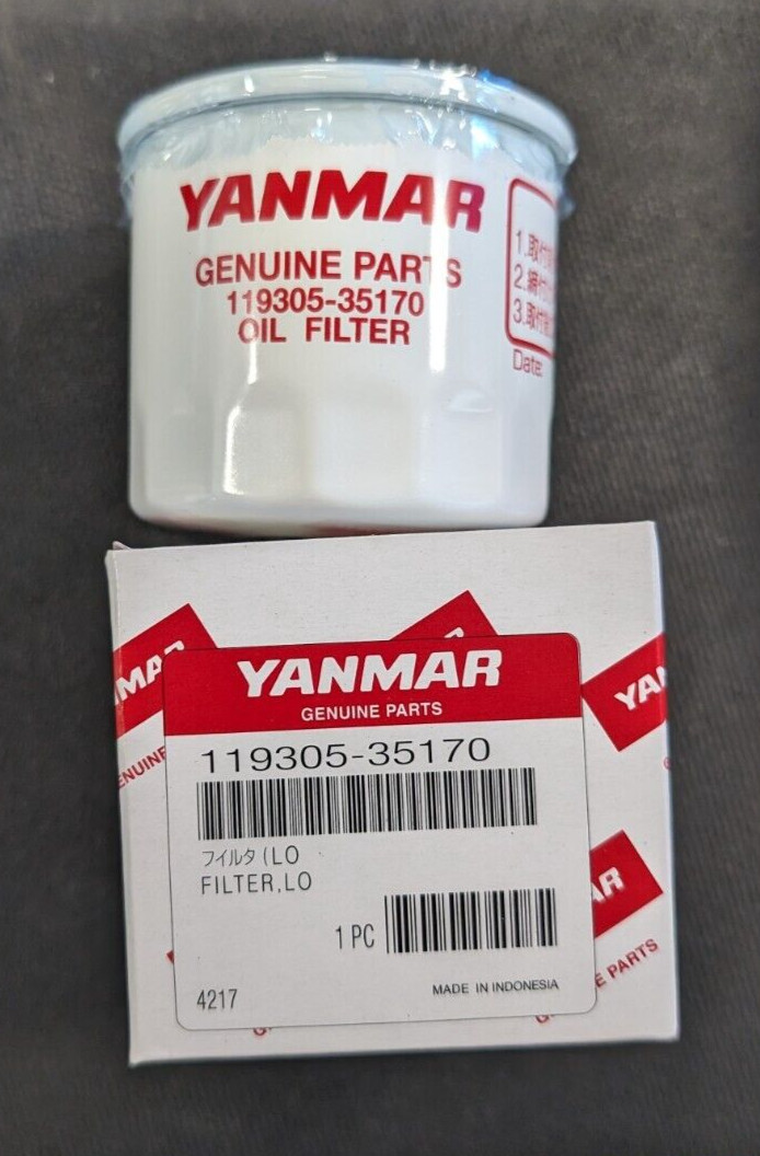 YANMAR 11930535170 - Cross reference oil filters