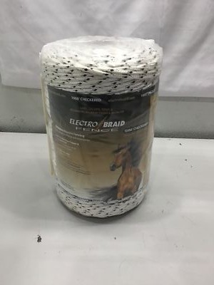 ElectroBraid PBRC1000C2-EB 1000 ft. Electric Fence Reel - Checkered | eBay