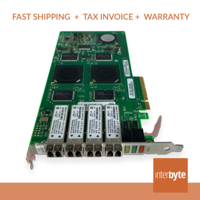 NETAPP QLE2464 4GB FC 4P PCIE X1130A-R6 111-00416 QUAD PORT TARGET CARD ...