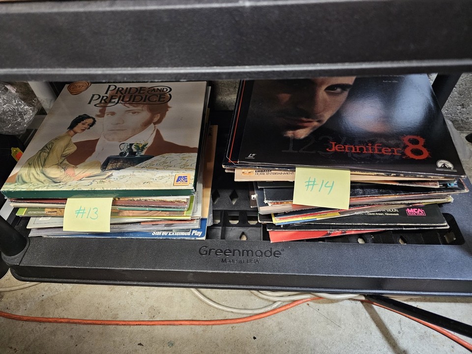 Huge Lot Of LASERDISC MOVIES GOOD SHAPE RANDOM All Pictured! 102345 | eBay