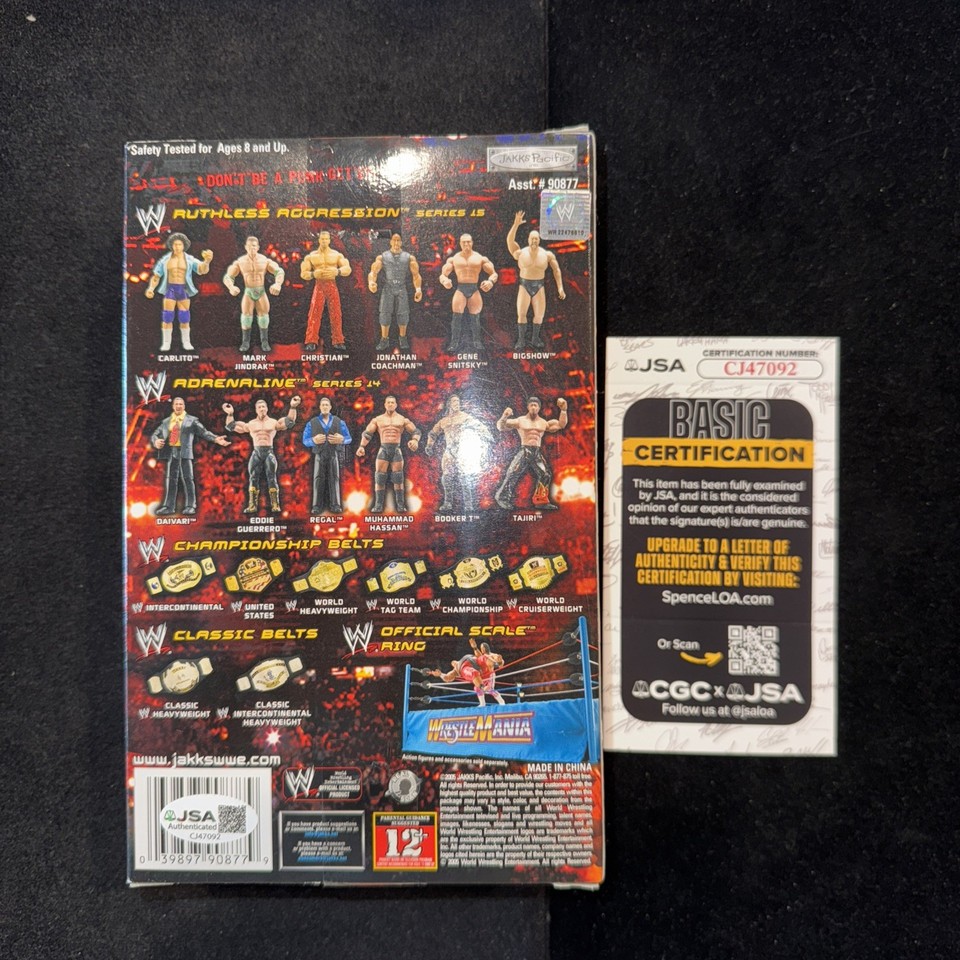 Dawn Marie signed WWE Jakks Pacific Limited Wrestling Action Figure ECW ...
