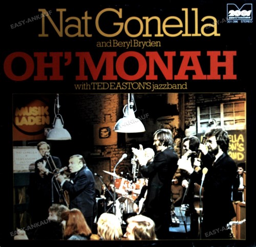 Nat Gonella And Beryl Bryden With Ted Easton's Jazz Band - Oh' Monah LP ...