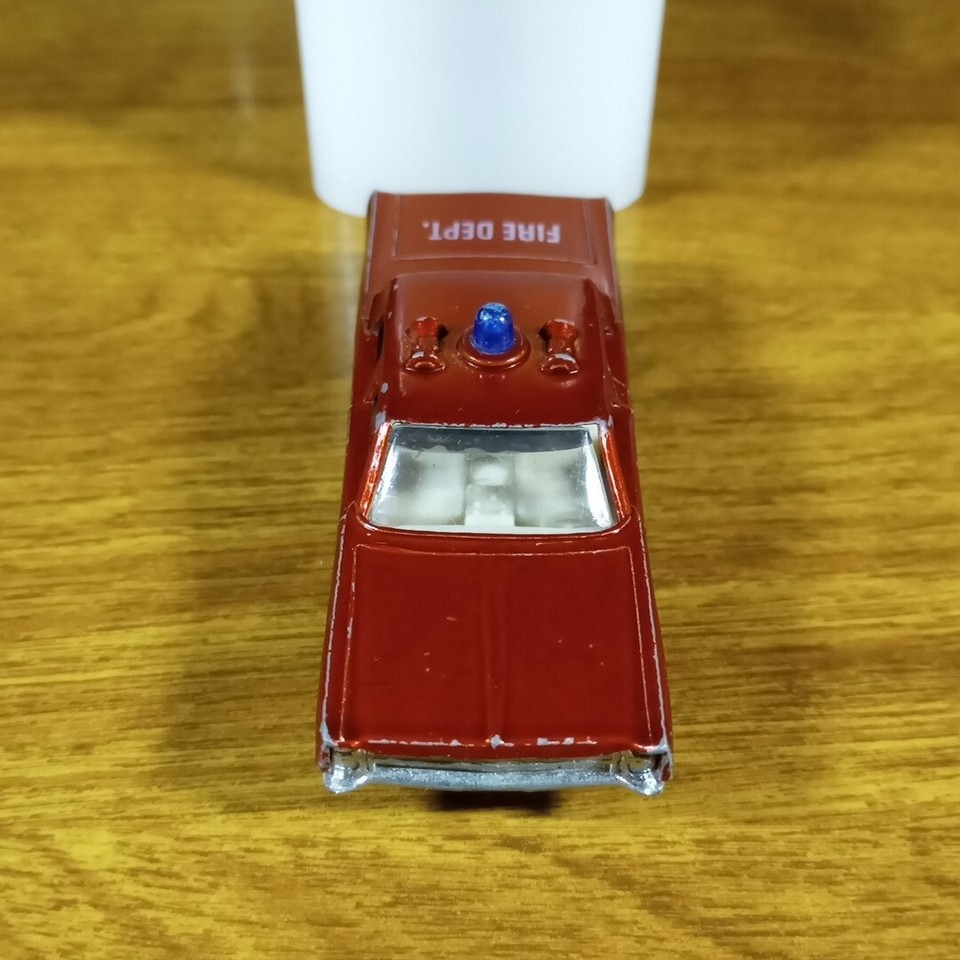 Hot Wheels Vintage Redline Fire Chief Cruiser Red USA 1970 Dept. | eBay