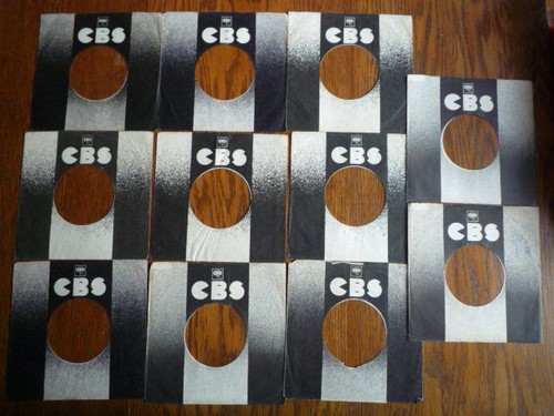 Original CBS x 1 RECORD SLEEVE FOR 7" SINGLES... | eBay