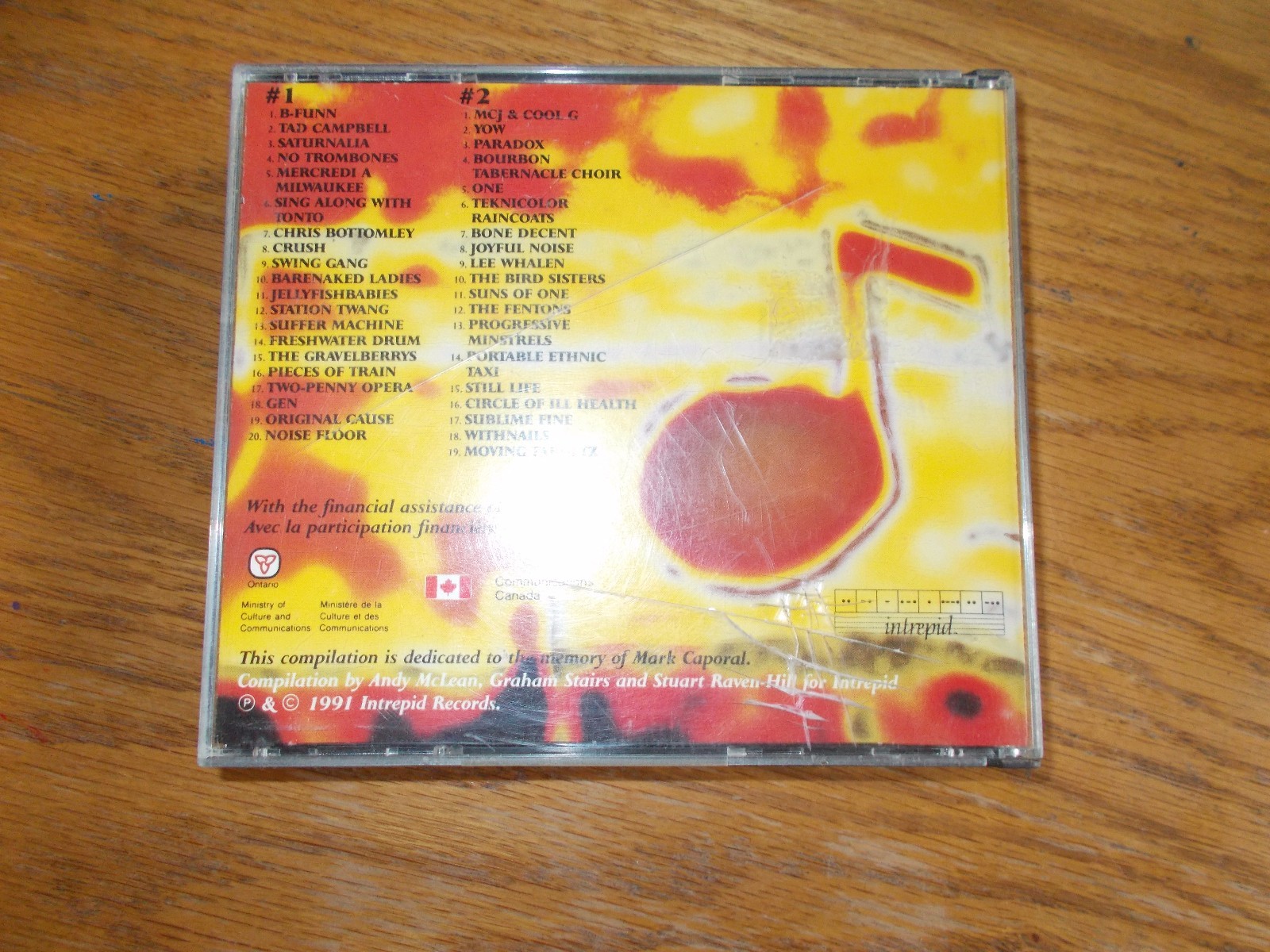 INDIE-CAN '91 SAMPLER 2-CD BOX SET | eBay