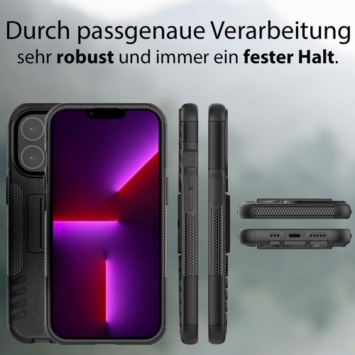 Handy Hülle Outdoor für iPhone 16 14 13 12 11 Plus Pro Max Panzer ...