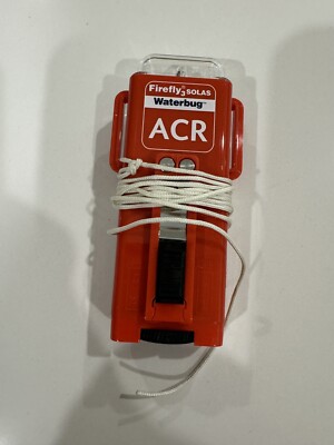 ACR Firefly 3 Solas Waterbug Rescue Signal Strobe Light w/ Lanyard 3996 ...