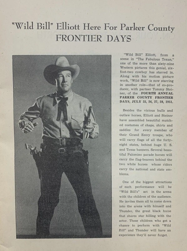 Wild Bill Elliott Horse