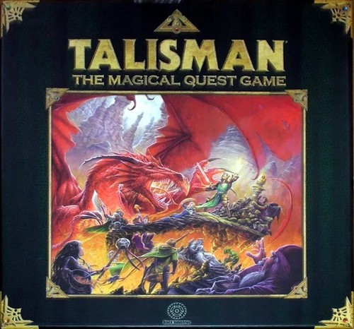 Talisman The Magical Quest Game 4th Edition Ultra Rare Black Industries ...