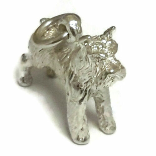 Dog Charm Pendant .925 Sterling Silver. | eBay