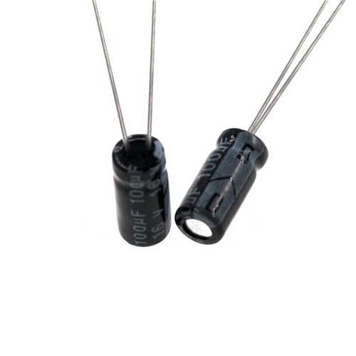 20pcs 100uF 16V 100MFD 5*7mm Aluminum Electrolytic Capacitor | eBay