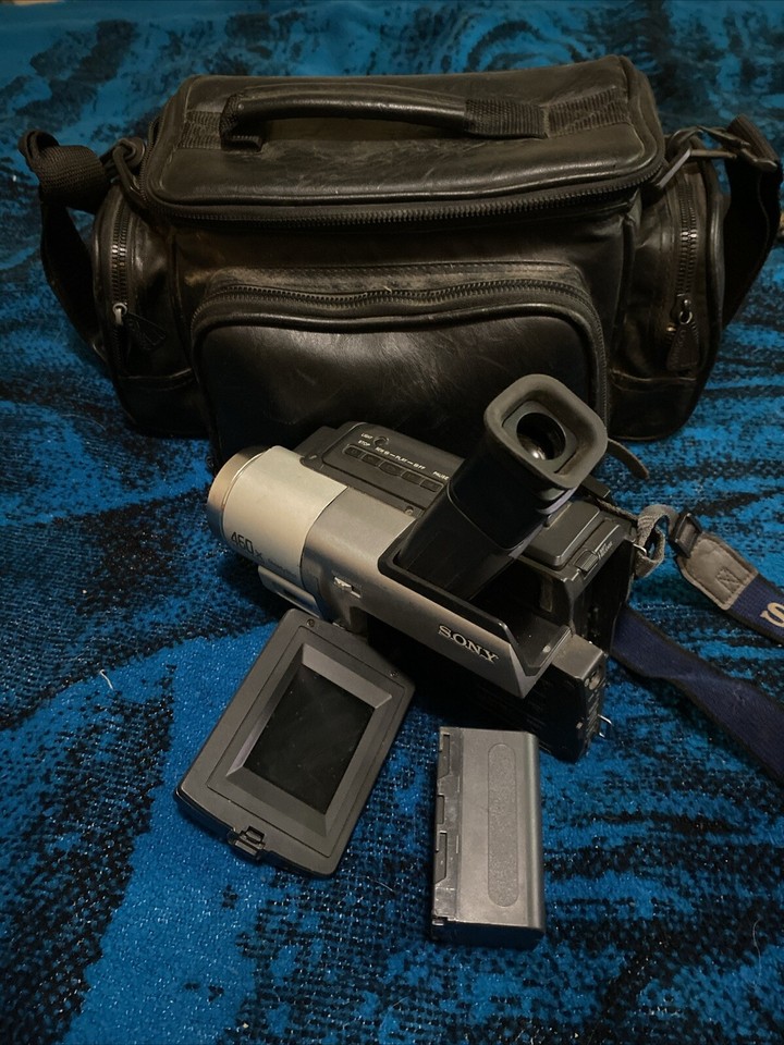 Sony Handycam CCD-TRV68 Hi-8 Analog Camcorder W/ Lithium Battery | eBay