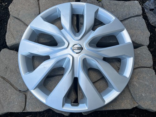 (1) NISSAN ROGUE 17" OEM WHEEL COVER HUB CAP SILVER FINISH 40315 4BA0B ...