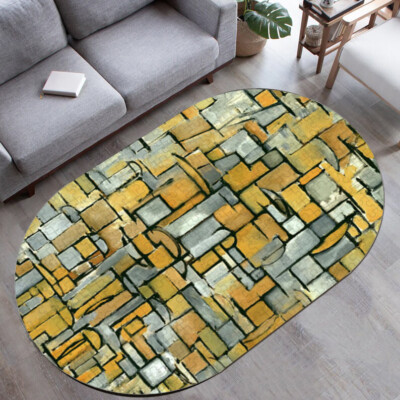 Wall Patterned Rug,Stone Rug ,Oval Rug,Modern Rug, Rugs for Living Room ...