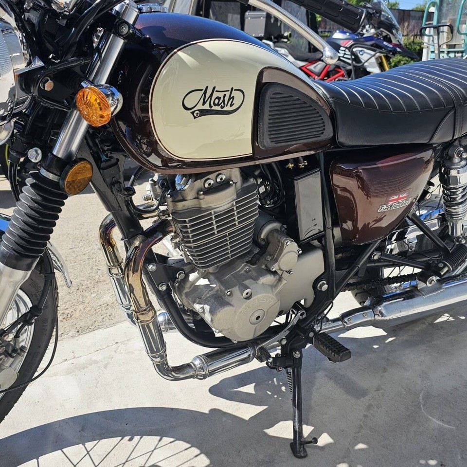 2019 Mash Five Hundred 400cc ABS – Classic Style Motorcycle, Bronze, Low Miles | eBay UK