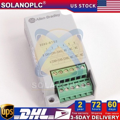 NEW AB 2080-RTD2 2-channel Resistance Thermometer Micro800 Plug-in ...