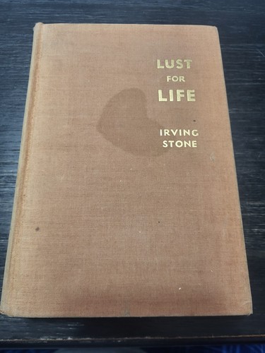 Irving Stone LUST FOR LIFE SIGNED 1st Edition 1934 Hardback Longmans ...